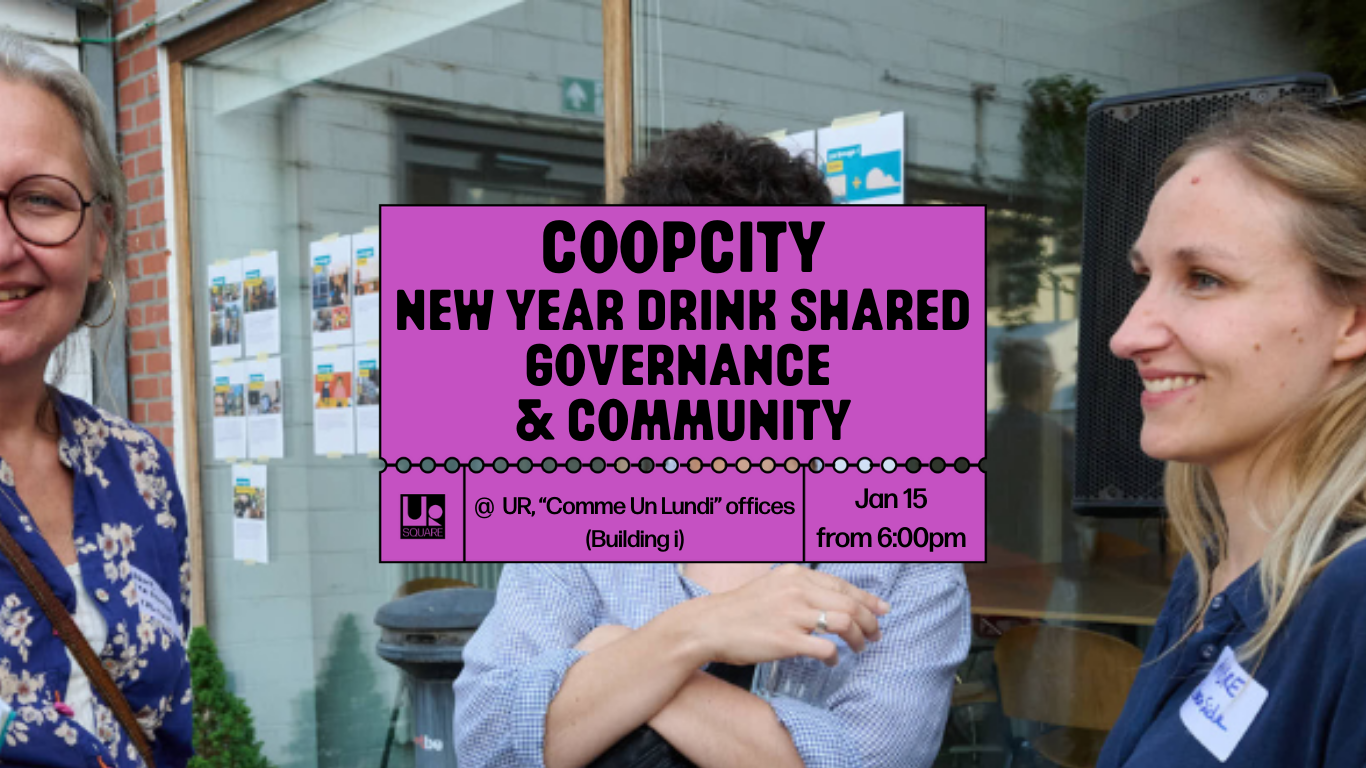 Coopcity - Drink de début d’année – Gouvernance partagée & communauté ...